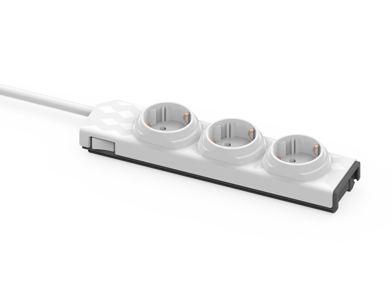 PowerStrip Modular 1m +fuseswitch - Allocacoc Polska - power-cube.pl